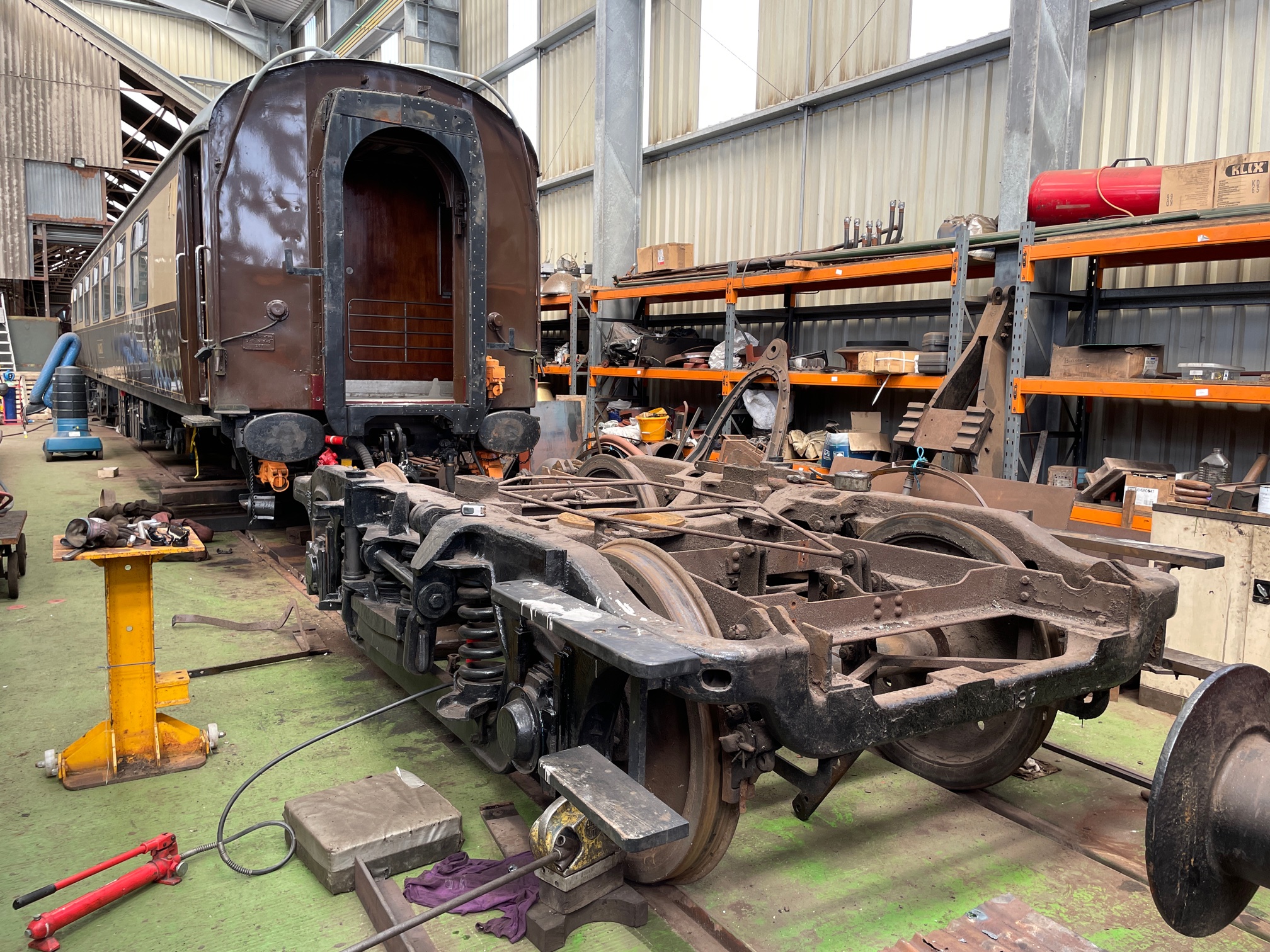 Pullman Car restoration donation – Friends of Vintage Trains